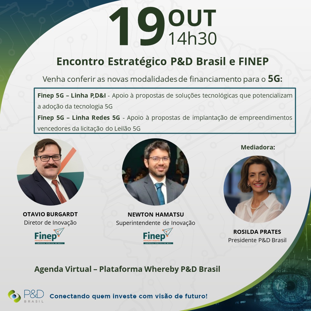 P&D Brasil convida para Encontro Estratégico com FINEP – P&D Brasil